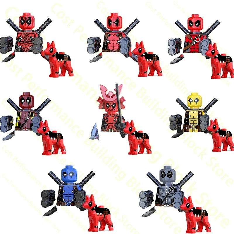 Nice-Building-Blocks-Deadpool-Mini-Block-with-Weapons-Action-Figures ...