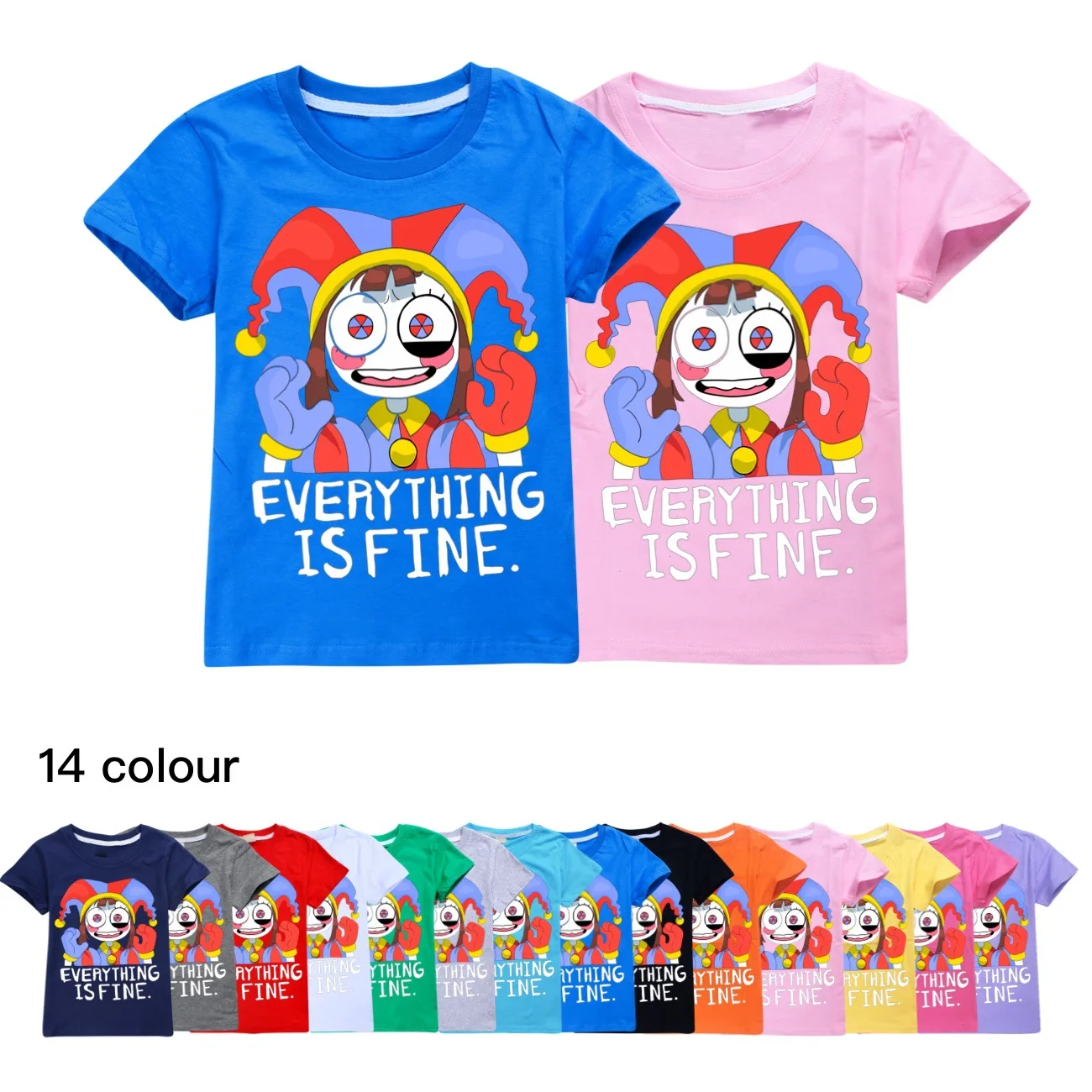 The-Amazing-Digital-Circus-merch-Kids-Clothes-Boys-Girls-Cotton-12 ...