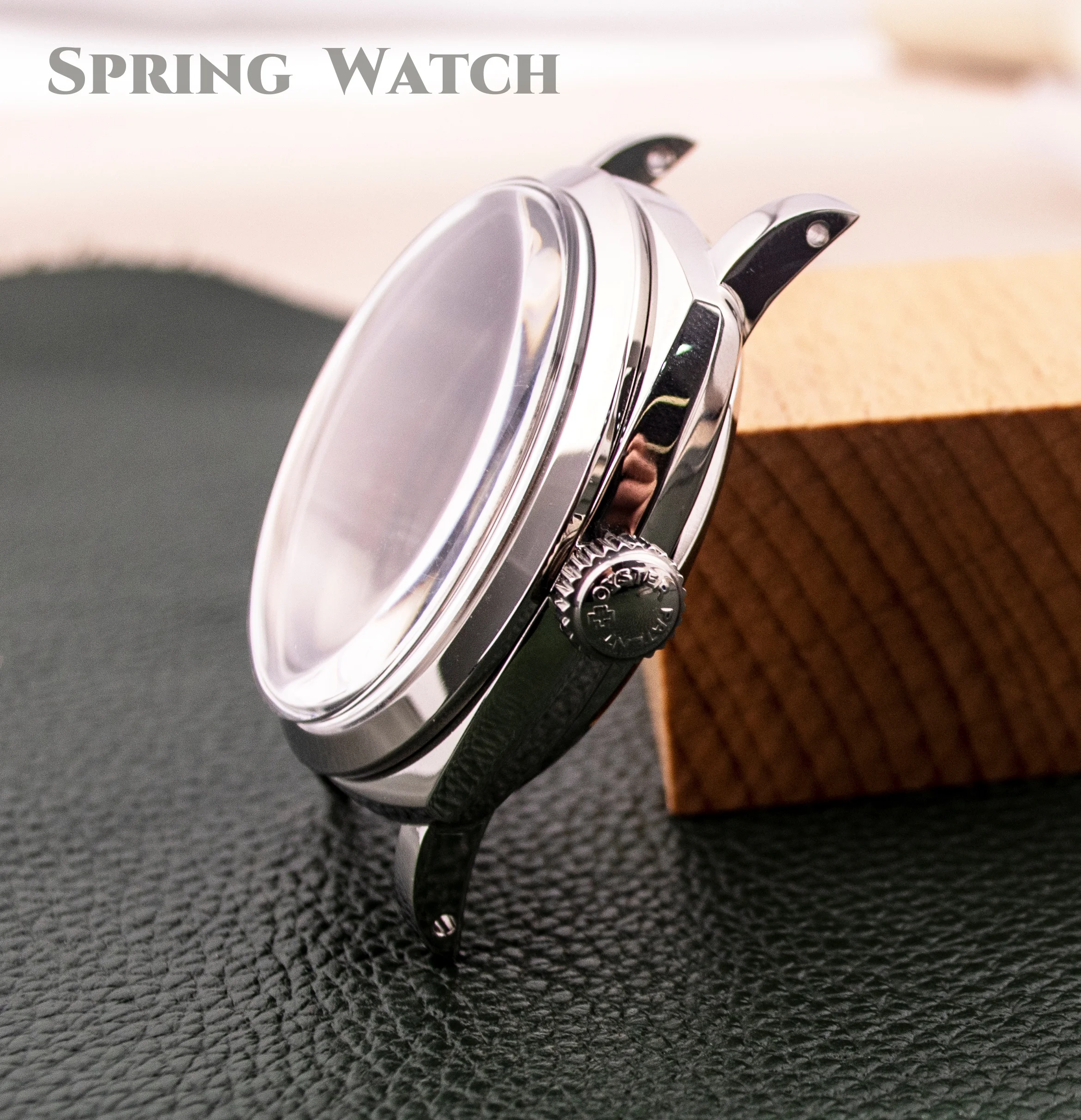 PAM 6154 Case 47mm Vintage Case Stainless Steel Watch Case Bubble ...