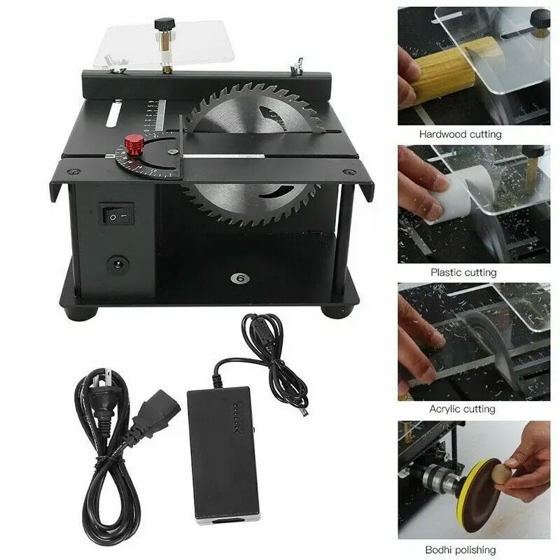 12-24V-200W-Table-Saw-Mini-Electric-Desktop-Saw-Cutter-Angle-Speed ...