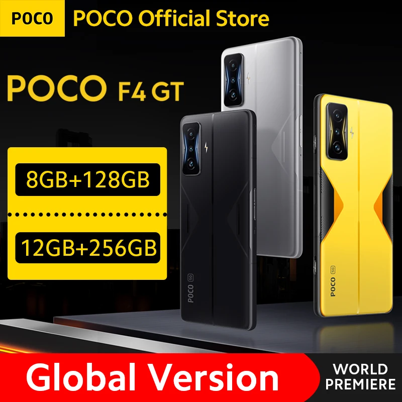 [World Premiere] POCO F4 GT 5G Smartphone Snapdragon 8 Gen 1 Octa Core ...