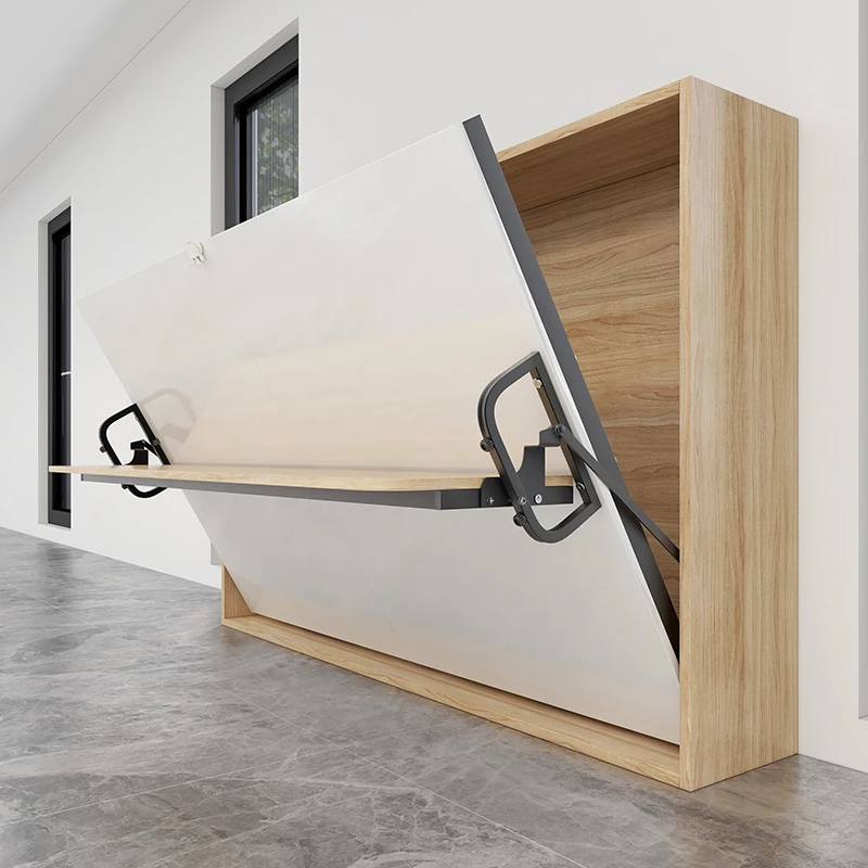 Rollover invisible bed Desk folding Multifunctional flap Hardware ...