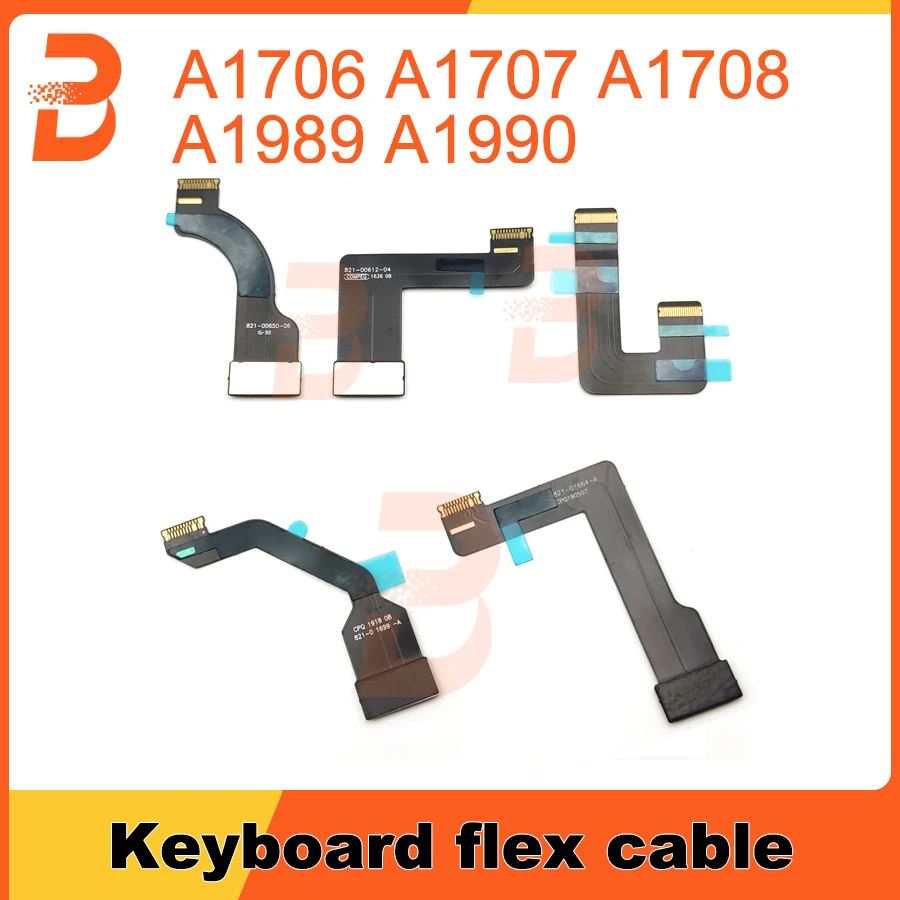 New Laptop Keyboard Flex Cable For Macbook Pro Retina 15" 13" A1706 A1707 A1708 A1989 A1990 2016 ...