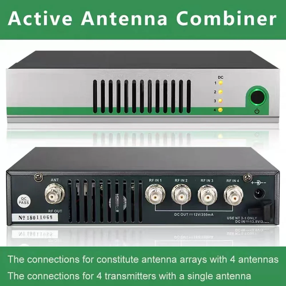 Paulkitson AC3 Active Antenna Combiner Kit AC10 Active Transmitter ...