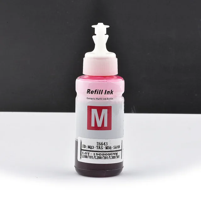 4 colors Refill Printer Ink for Epson T6641 T6642 T6643 T6644 Ink Tank ...