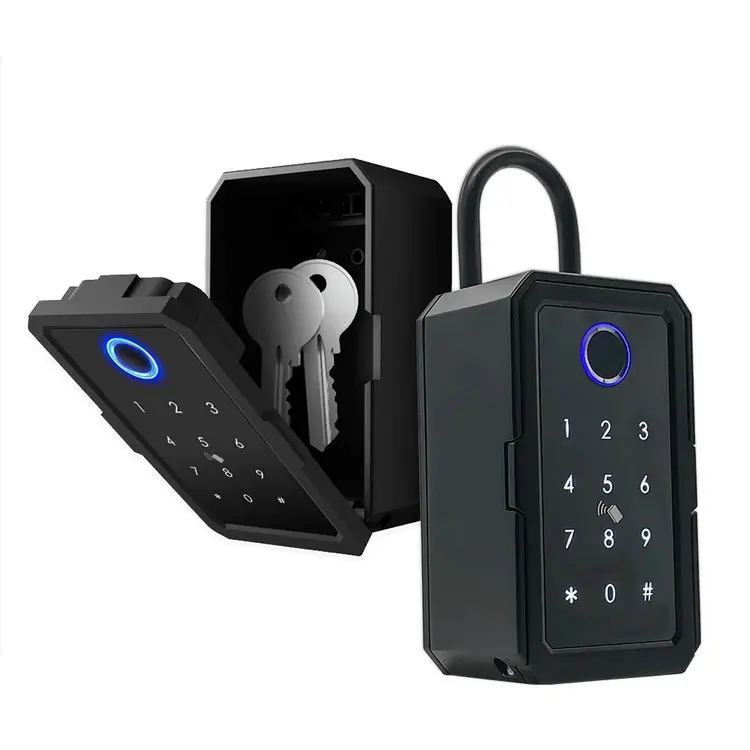 Digital-Key-Storage-Box-Outdoor-Wall-Mounted-Tuya-TTlock-App-Password ...