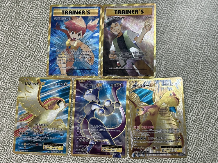 Charizard Blastoise Gardevoir Self Made Refraction Rough Flash Card ...