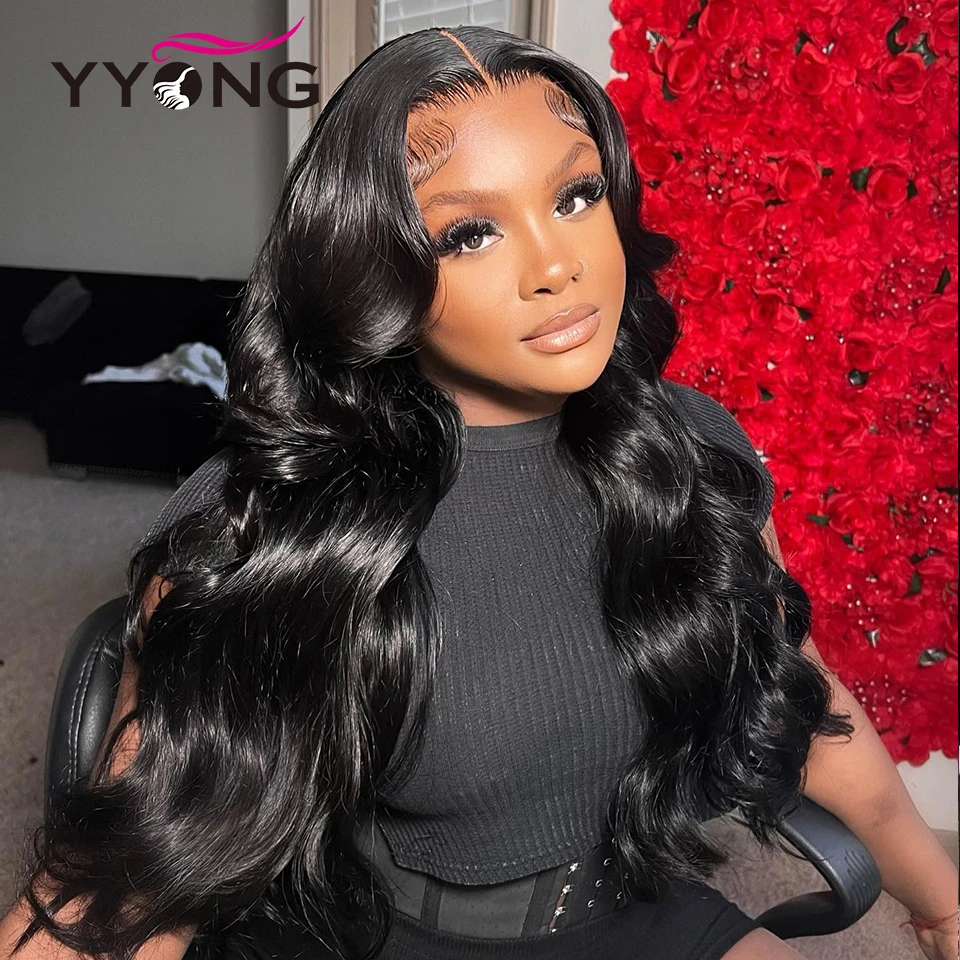 30 Inch Body Wave 13x4 13x6 Hd Transparent Lace Front Human Hair Wigs For Women 5x5 Closure Wig ...