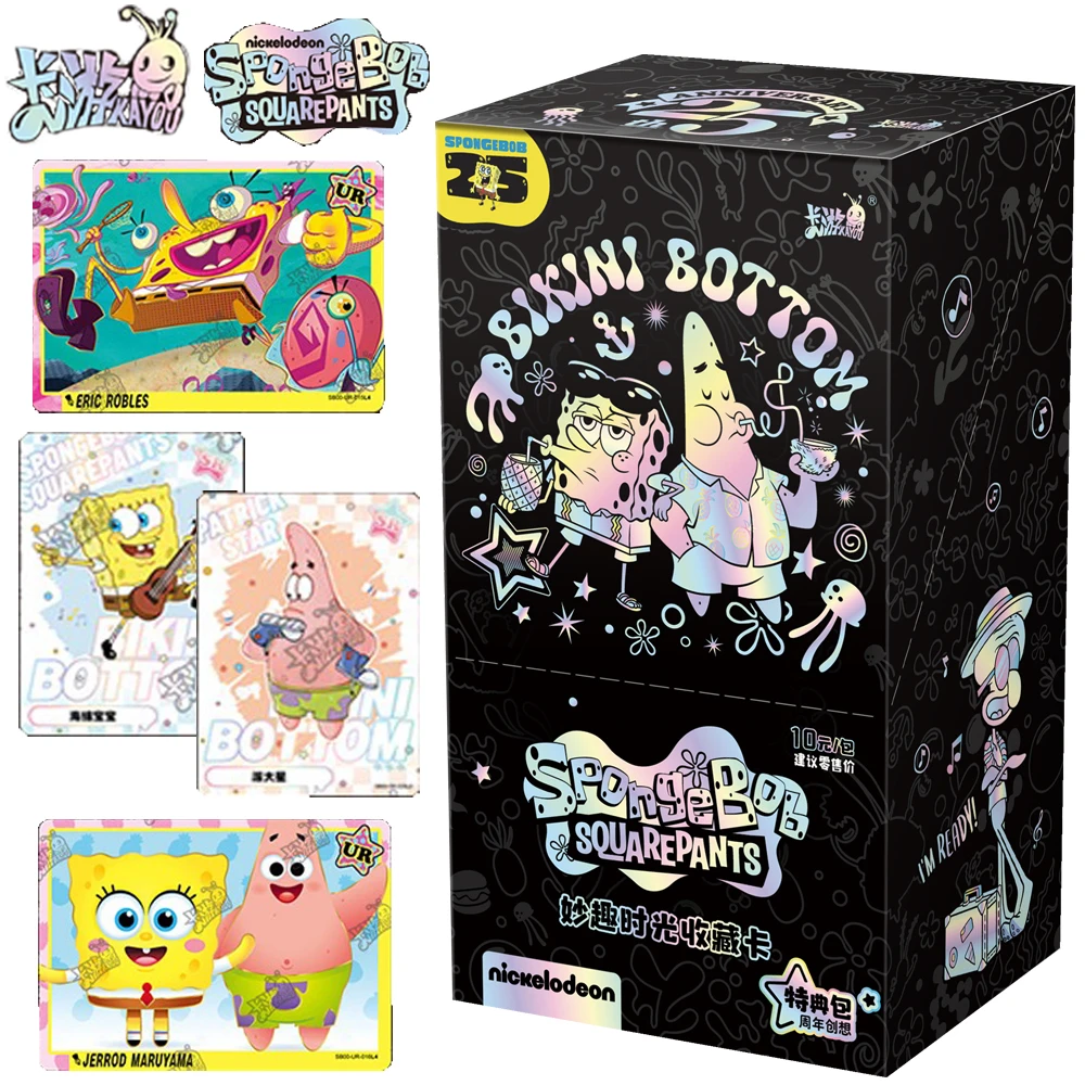 Kayou-SpongeBob-SquarePants-Collection-Card-For-Children-American ...