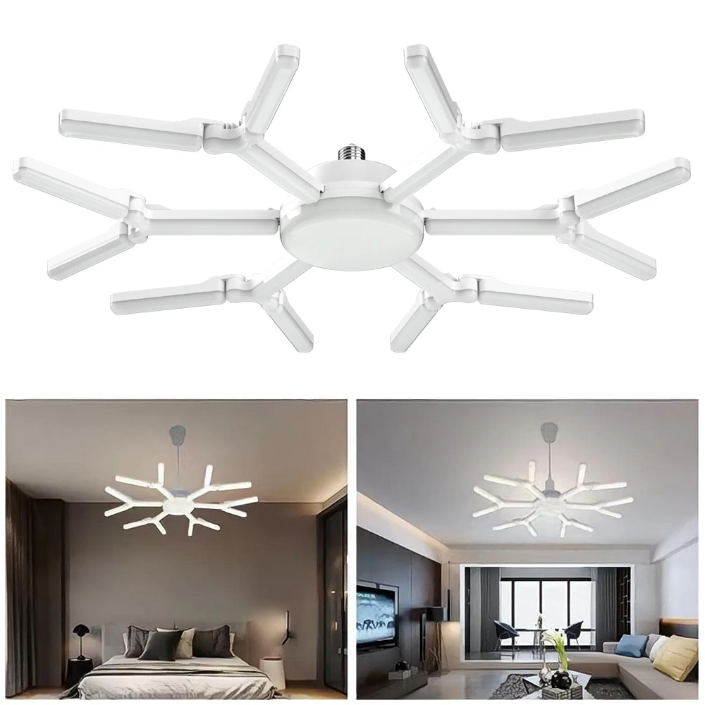 Deformable-LED-Light-Bulb-80W-Indoor-Foldable-Pendant-Light-High-Lumen ...