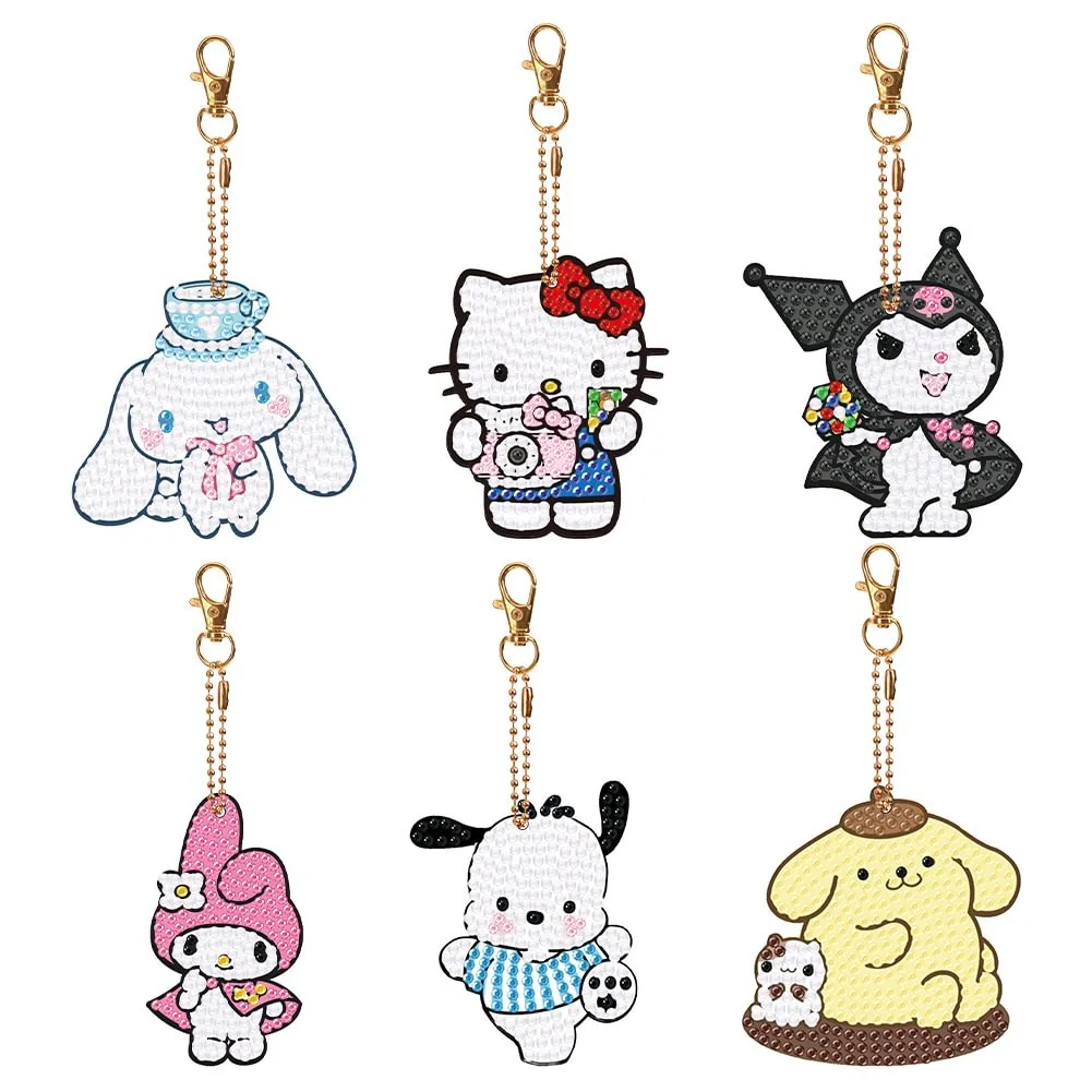 Pittura Facciale Di Hello Kitty Cartoon Hello Kitty 5D Stickup Drill