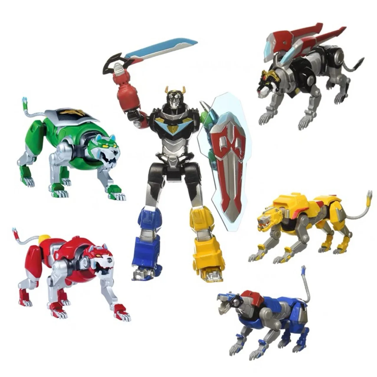Voltron Beest Koning Leeuw Actiefiguren Robot Leeuw Gemonteerd Mobiele ...