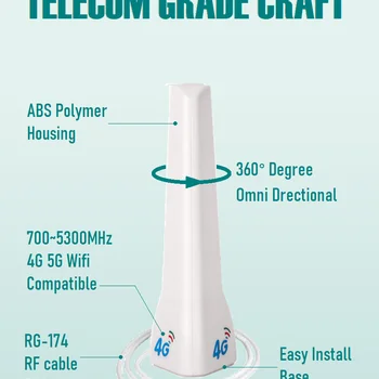 להקה כפולה 2g 3g 4g 5g נייד אות מגבר מגבר מחזר מחזר 700 אוניברסלי 800 850 900 1700 1800 1900 ...