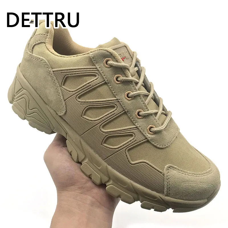 DETTRU-Desert-Tactical-Mens-Boots-Wear-resisting-Army-Boots-Men ...