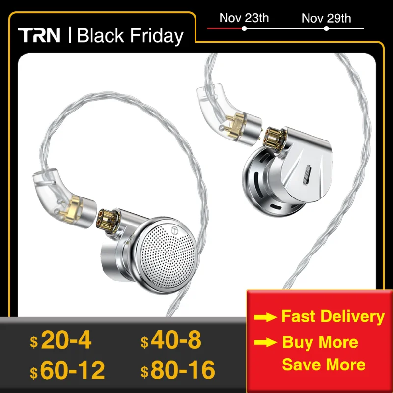 TRN-EMX-14-2mm-Dynamic-Flagship-Earphones-Monitor-Headphone-Cancelling ...