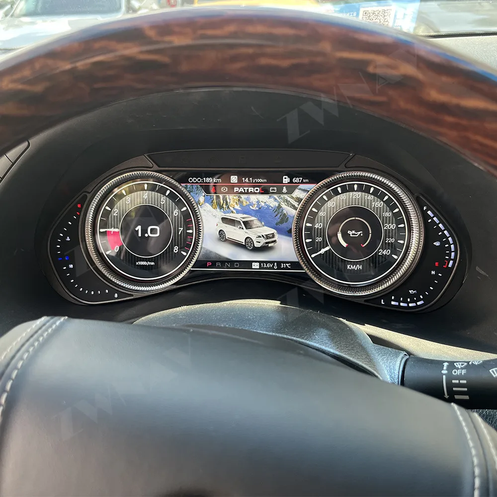 Upgrade-Digital-Cluster-For-Nissan-Patrol-Y62-Armada-Car-Dashboard ...