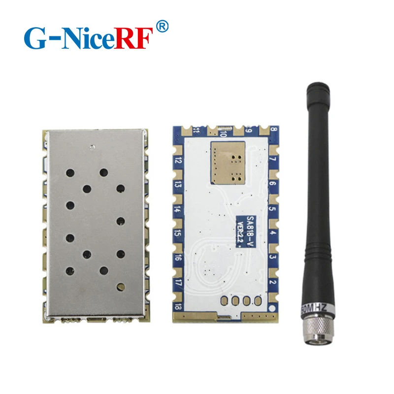 2pcs/lot High-integrated Embedded Walkie Talkie Module Sa818s Vhf Band ...