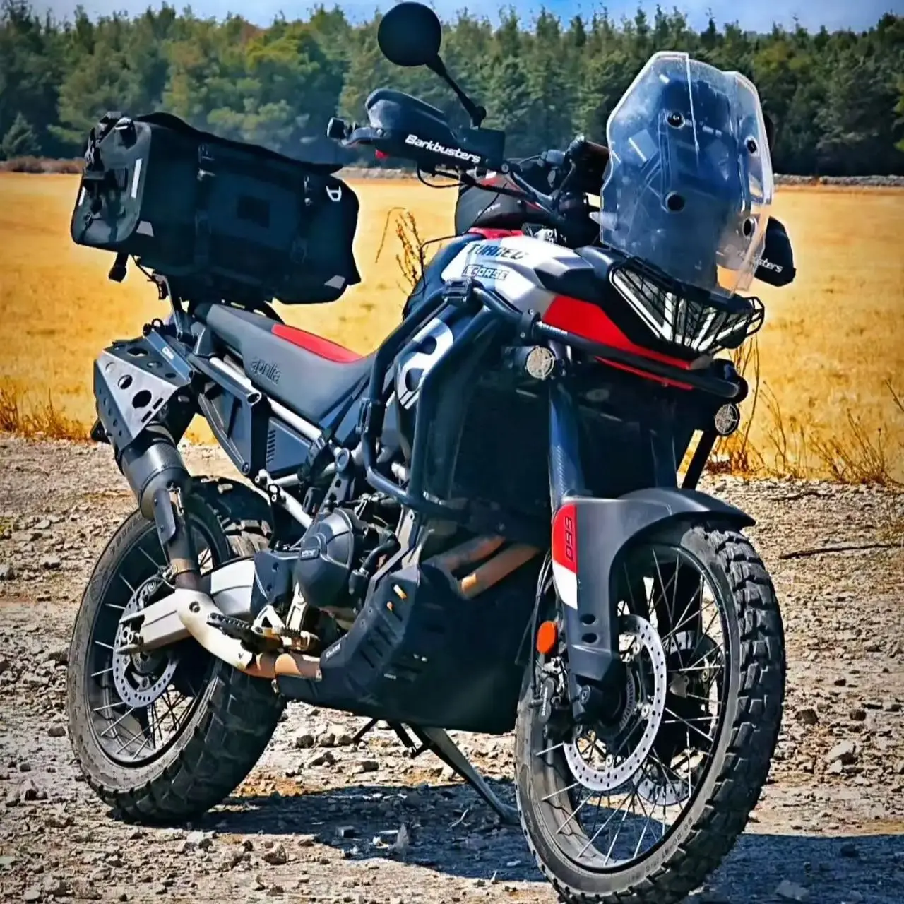 Motorcycle For Aprilia Tuareg660 Back Tail Bag Waterproof Dry Motor ...