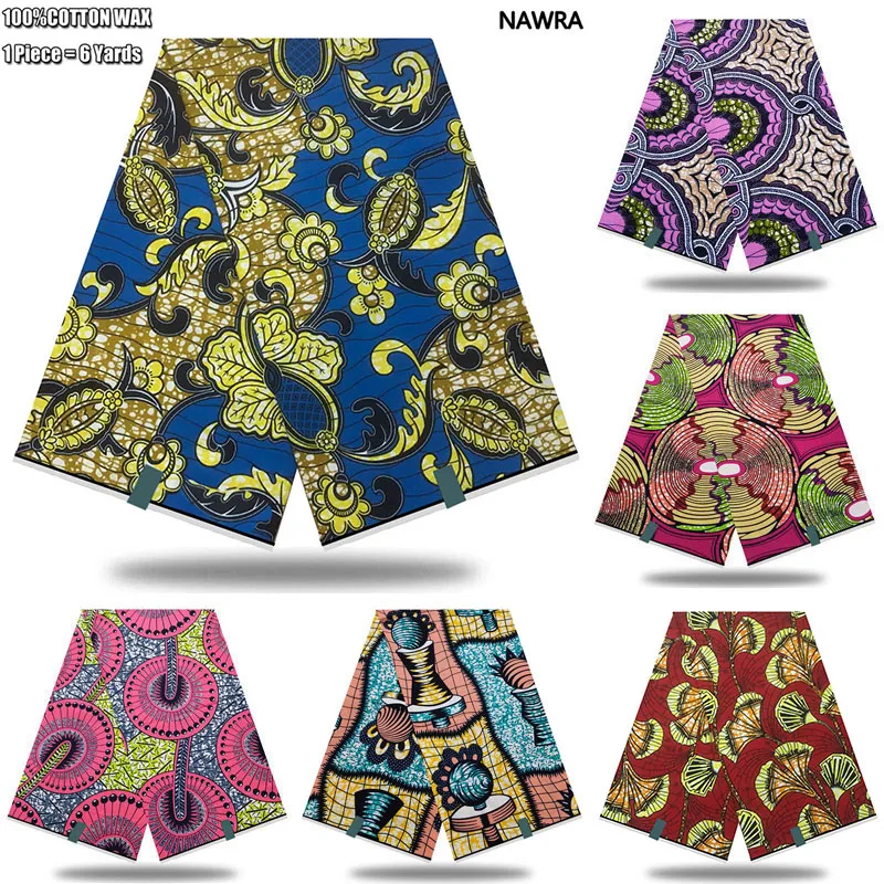 100%Cotton High Quality Pagne Guaranteed Veritable Original African ...
