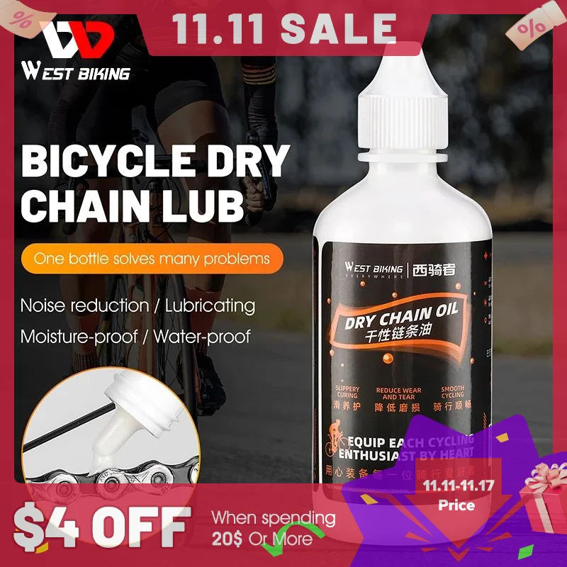 WEST-BIKING-Bicycle-Dry-Grease-Lubricant-MTB-Motocycle-Chain-Bearing ...