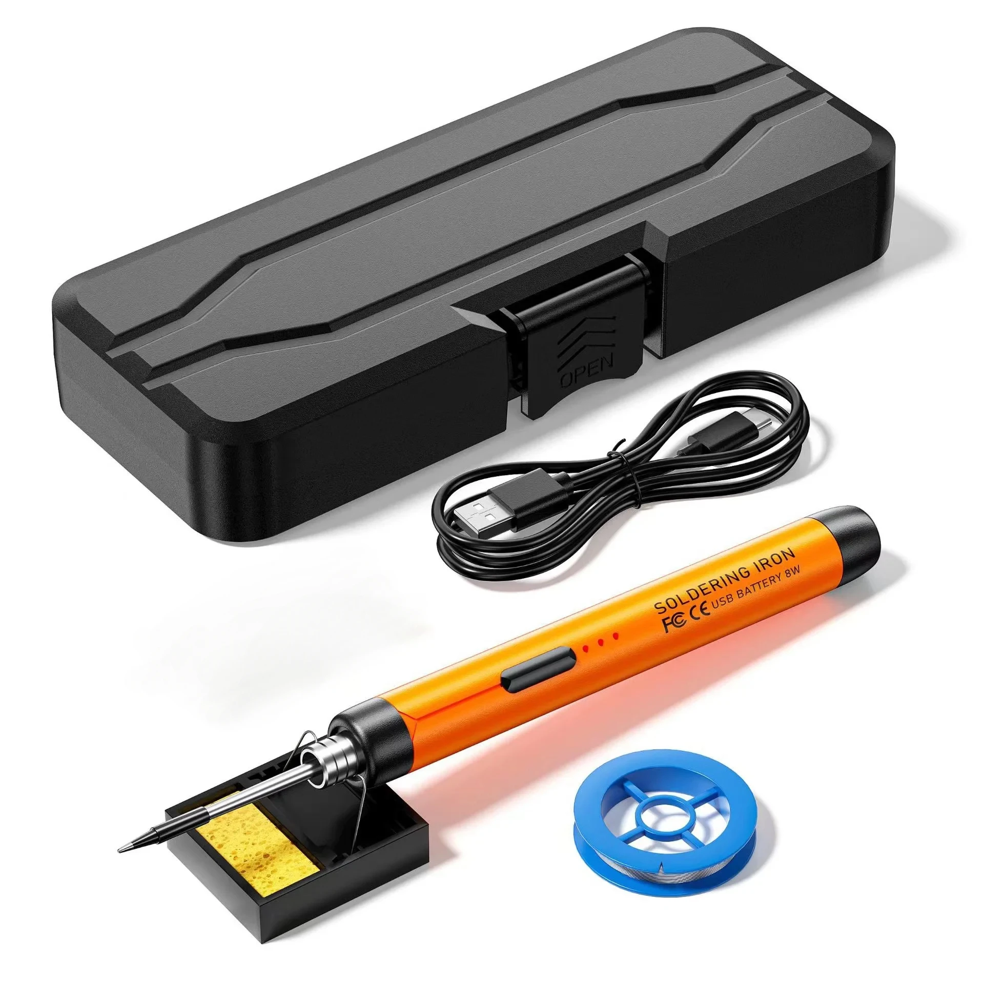 Mini-USB-Soldering-Iron-Kit-5V-Portable-Rechargeable-Electric-Welding ...