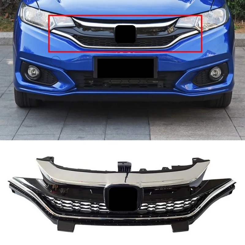Front bumper grille For Honda Fit 2018 - AliExpress 34