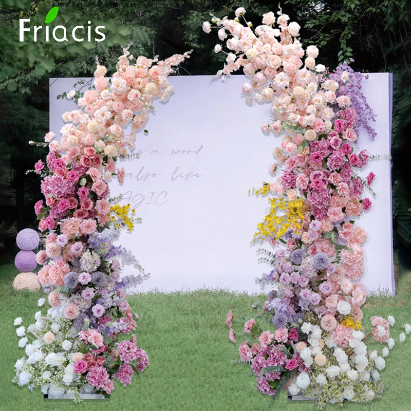 Luxury-5D-Rose-Peony-Floral-Arrangement-with-Moon-Shape-Horn-Arch ...