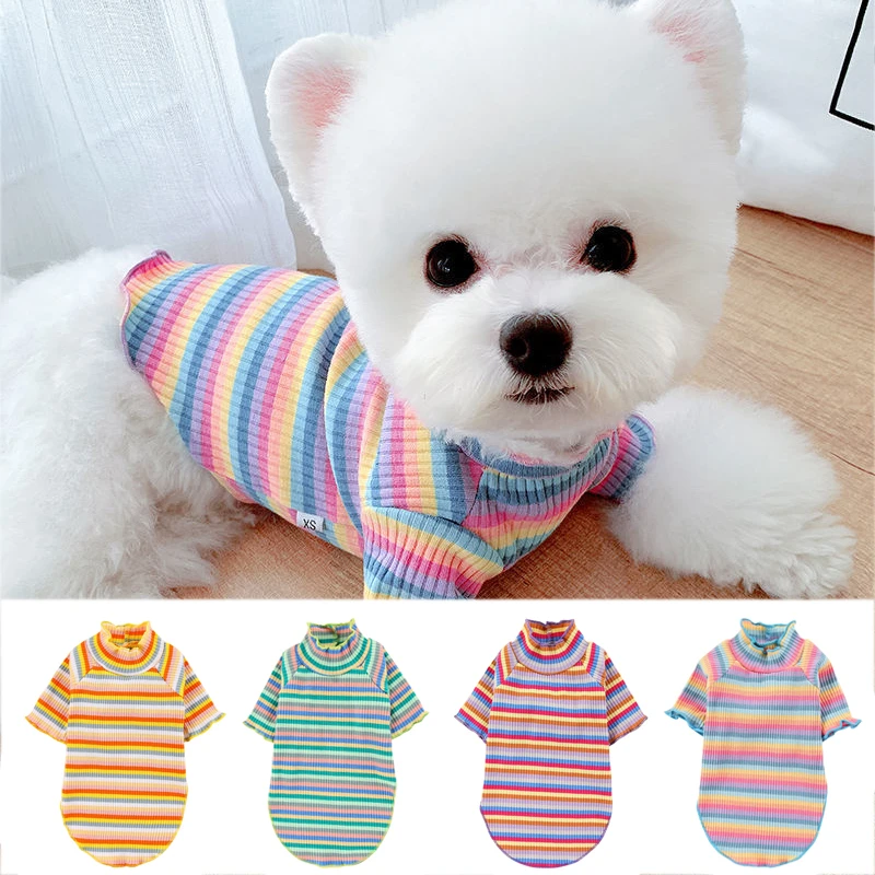 Pet Dog Clothes Puppy Vest T shirt Shirt Cute Spring Pet Skirt Dress ...