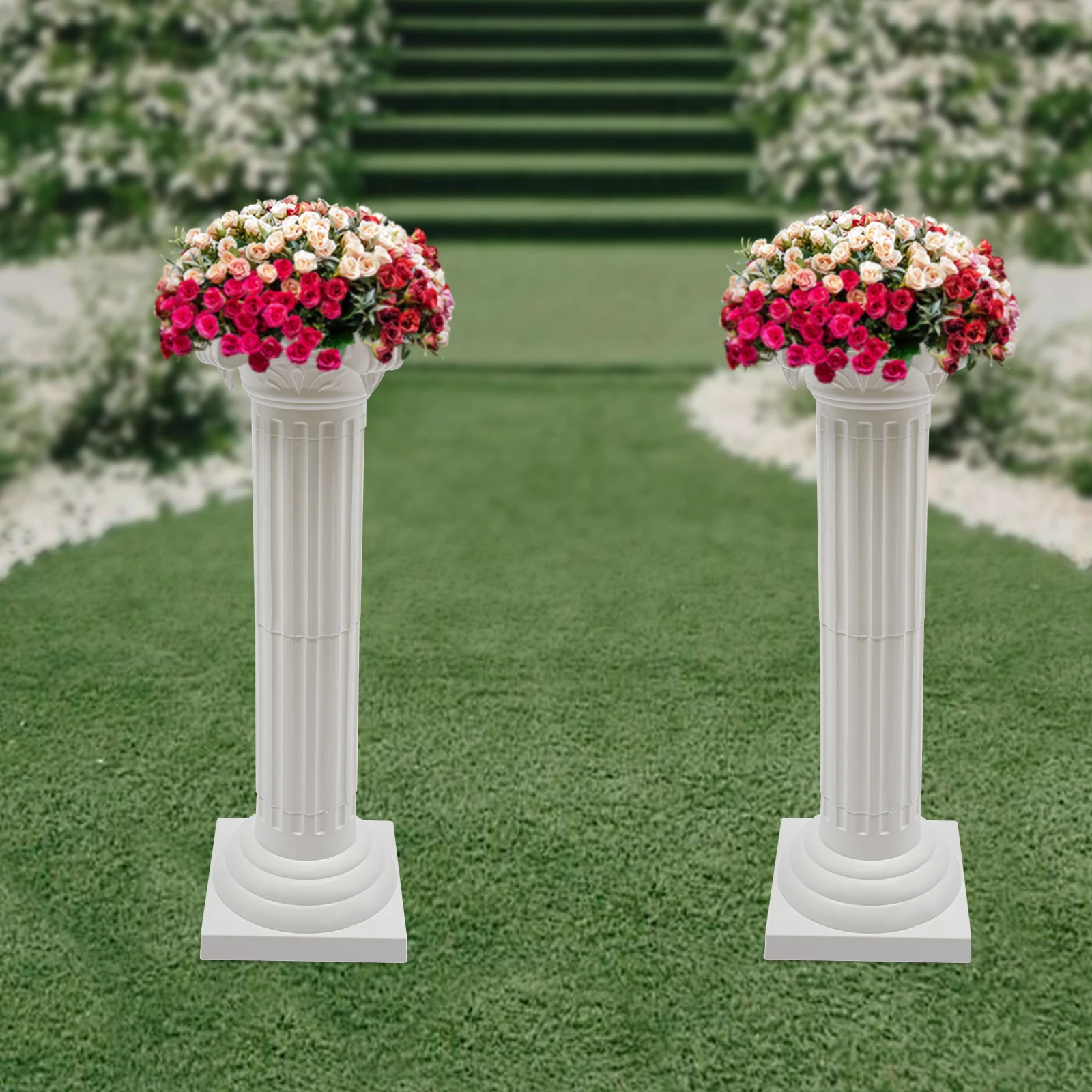 Plastic wedding columns 60 photos - Astyledwedding.com