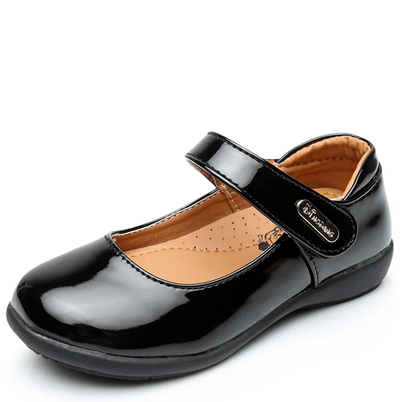 Kids-Girls-Leather-Shoes-Children-Students-Girls-Soft-Bottom ...
