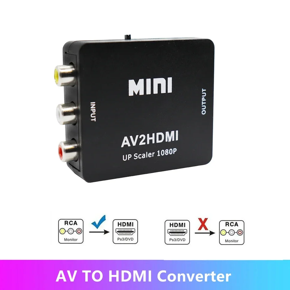 AV2HDMI-RCA-AV-To-HDMI-compatible-Composite-Adapter-Converter-1080P ...