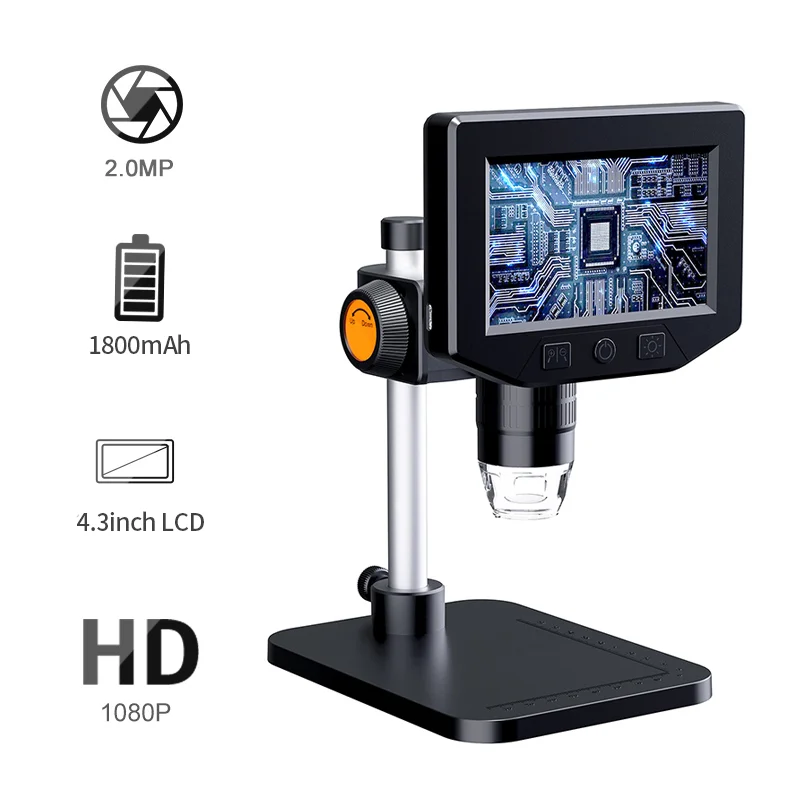 4-3-inch-Digital-Microscope-Camera-HD-Inspection-Camera-50x-1000X ...