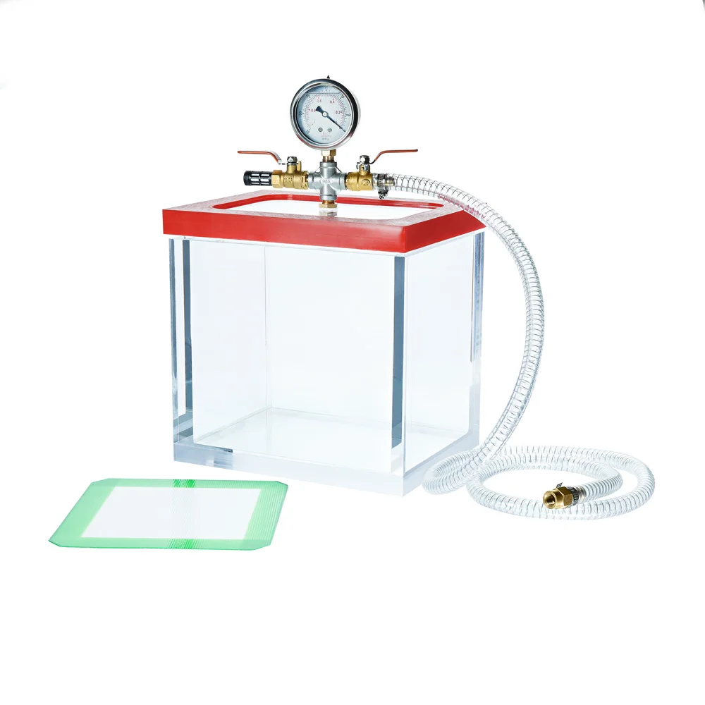 Transparent acrylic plexiglass Vacuum Defoaming Tank Barrel Vacuum ...