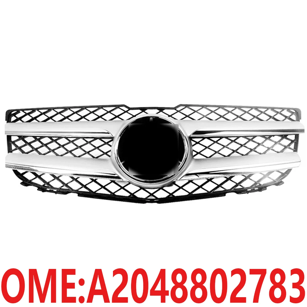 Rejilla-media-para-radiador-de-coche-base-para-Mercedes-Benz ...