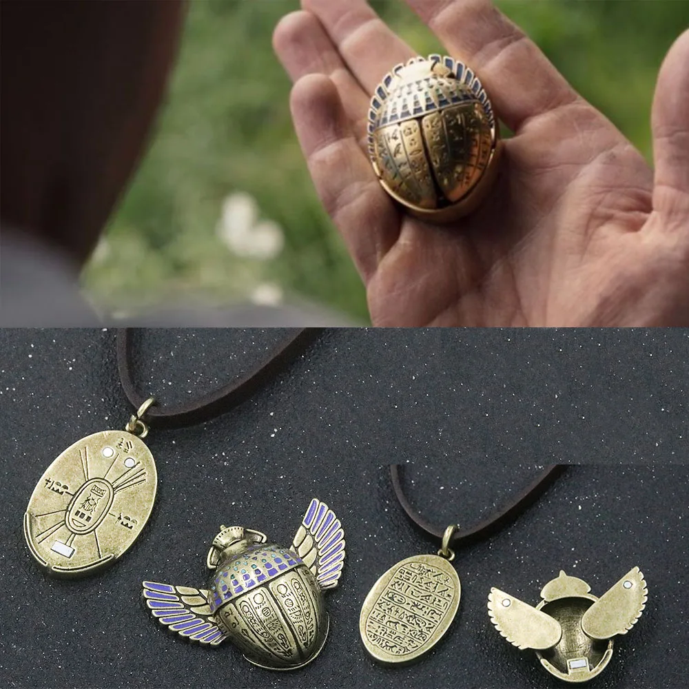 Moon-Knight-The-Scarab-Necklace-Marc-Spector-Compass-Movable-Wings ...