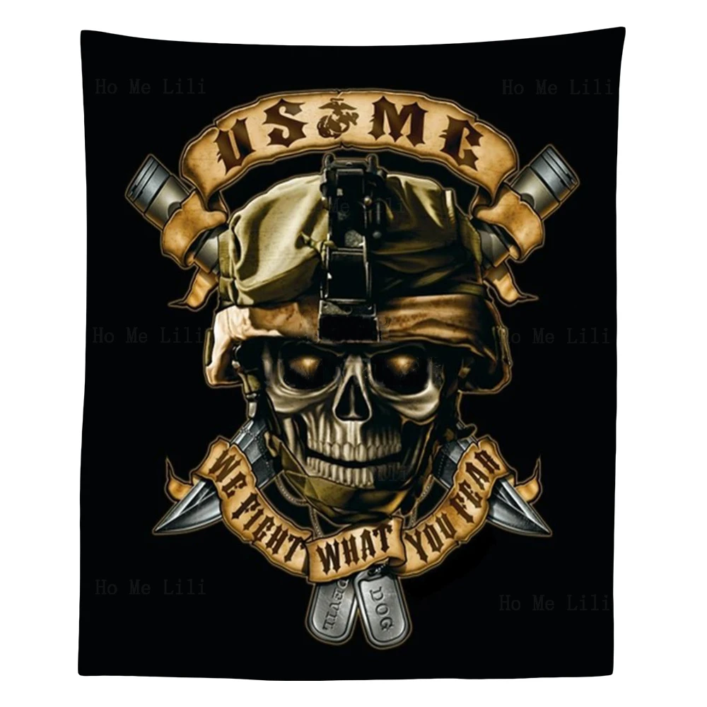 Usmc Logo Skull