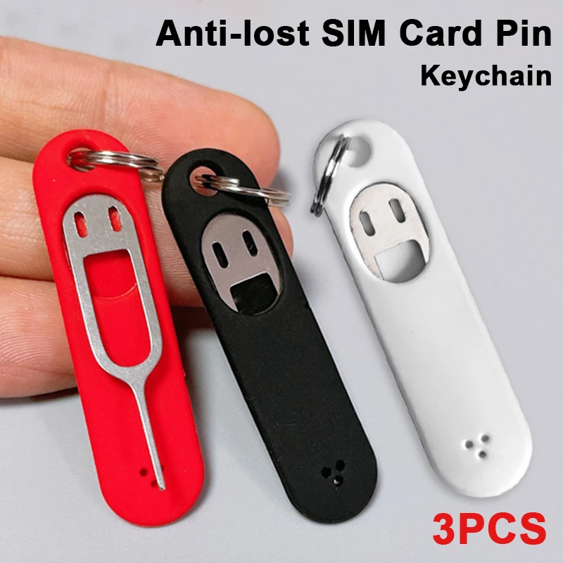3pcs-Silicone-SIM-Card-Pin-Keychain-Phone-ID-Card-Tray-Pins-Anti-lost ...