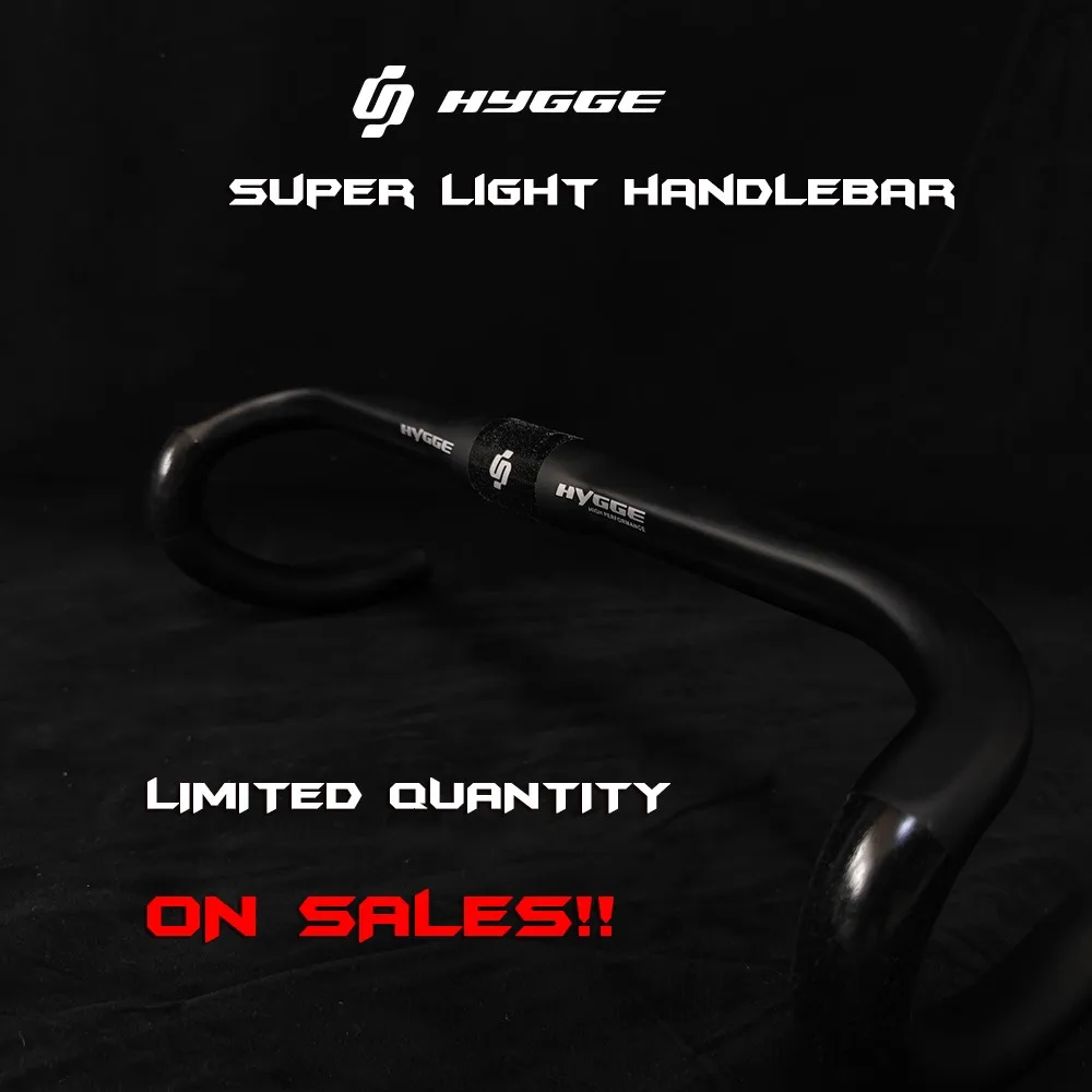 HYGGE-HB01-Carbon-Road-Bike-Handlebar-Drop-Bar-Bicycle-Handlebar-T1000 ...