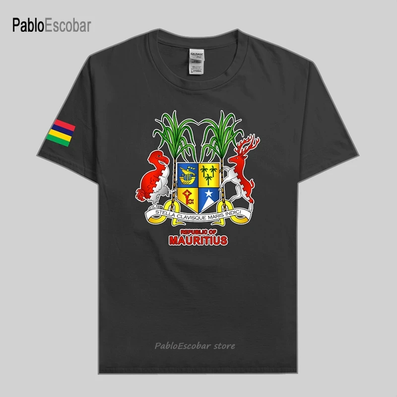 Mauritius men t shirt fashion jerseys nation cotton t-shirt clothing ...