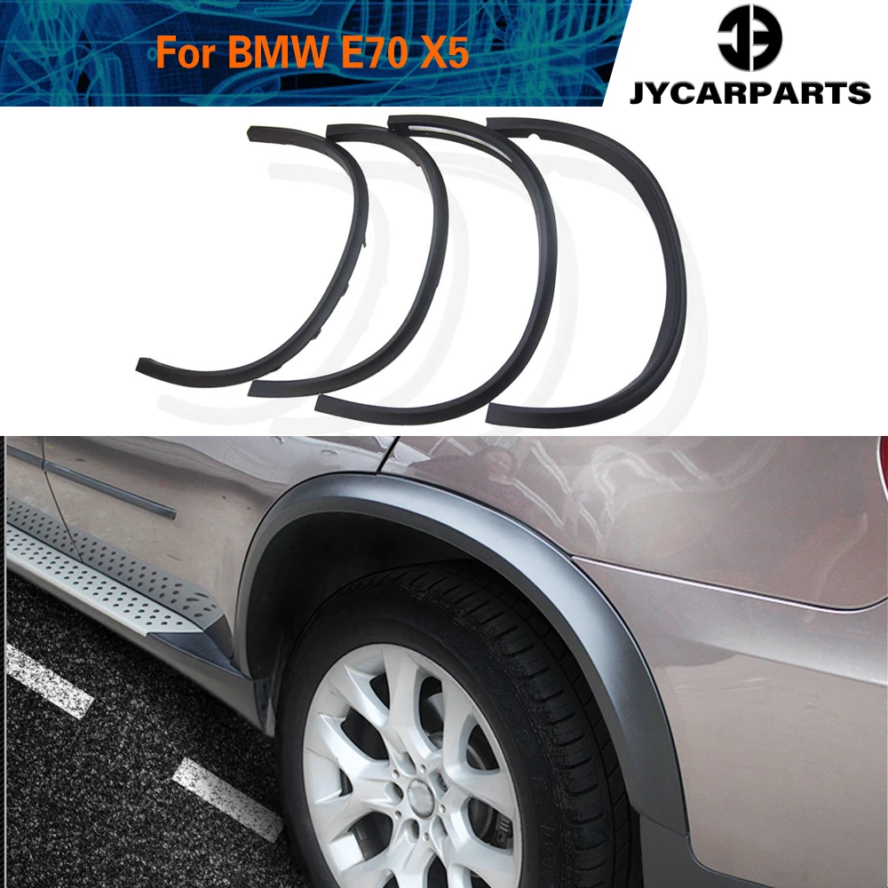 Car Side Wheel Arch Fender Flares For BMW E70 X5 SUV 4 Door 2007 - 2013 ...
