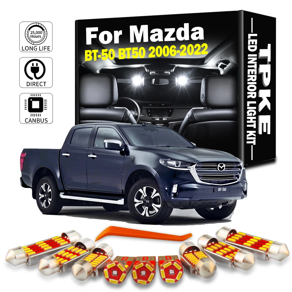 Tpke Led Interior Map Dome Light Kit For Mazda Bt-50 Bt50 2006-2015 2016 2017 2018 2019 2020 ...