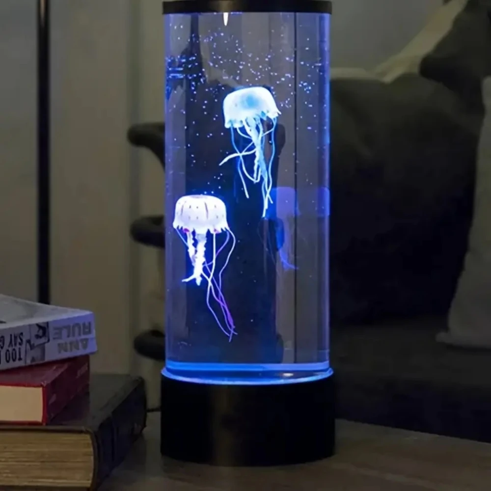 Jellyfish-Lava-Lamp-Aquarium-Ocean-Night-Lights-7Colors-LED-Jellyfish ...