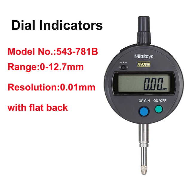 Original Mitutoyo Digimatic Indicators with digital LCD Data output 543 ...
