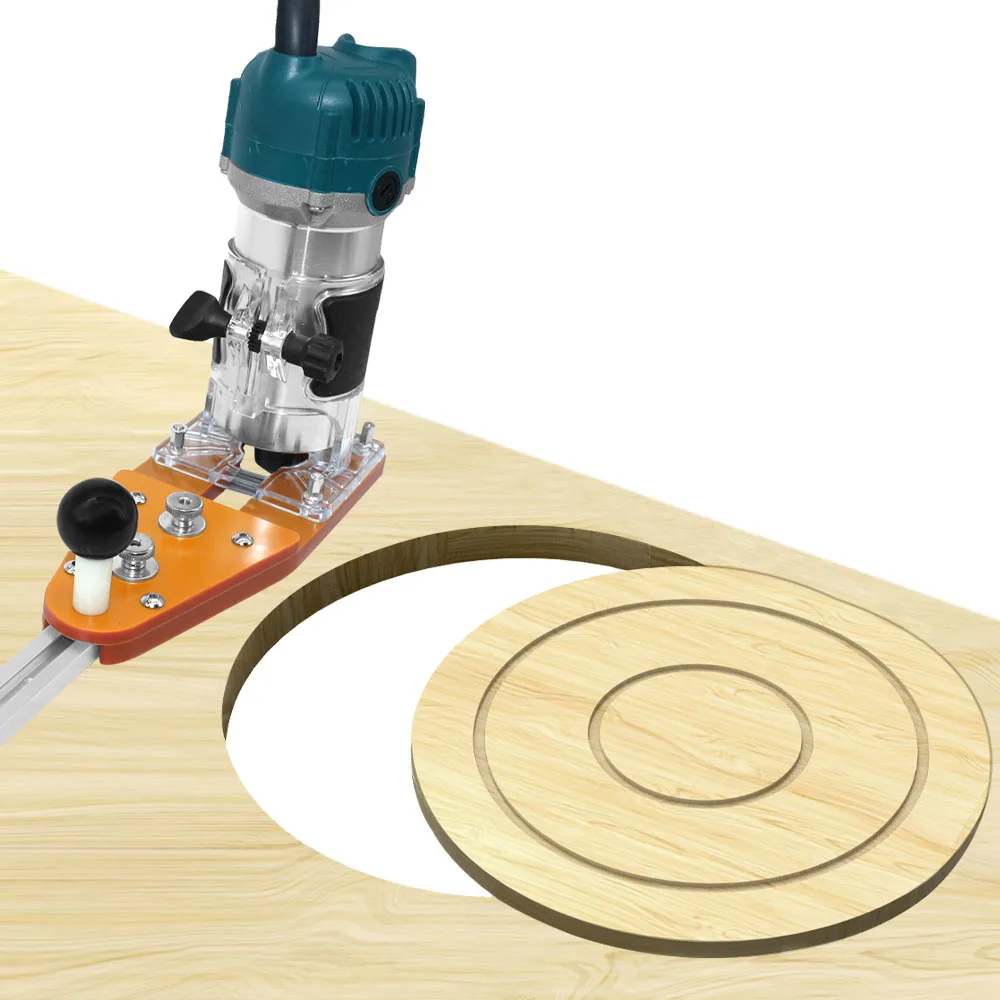 Circle Cutting Jig for Makita Electric Hand Trimmer Wood Router Milling ...