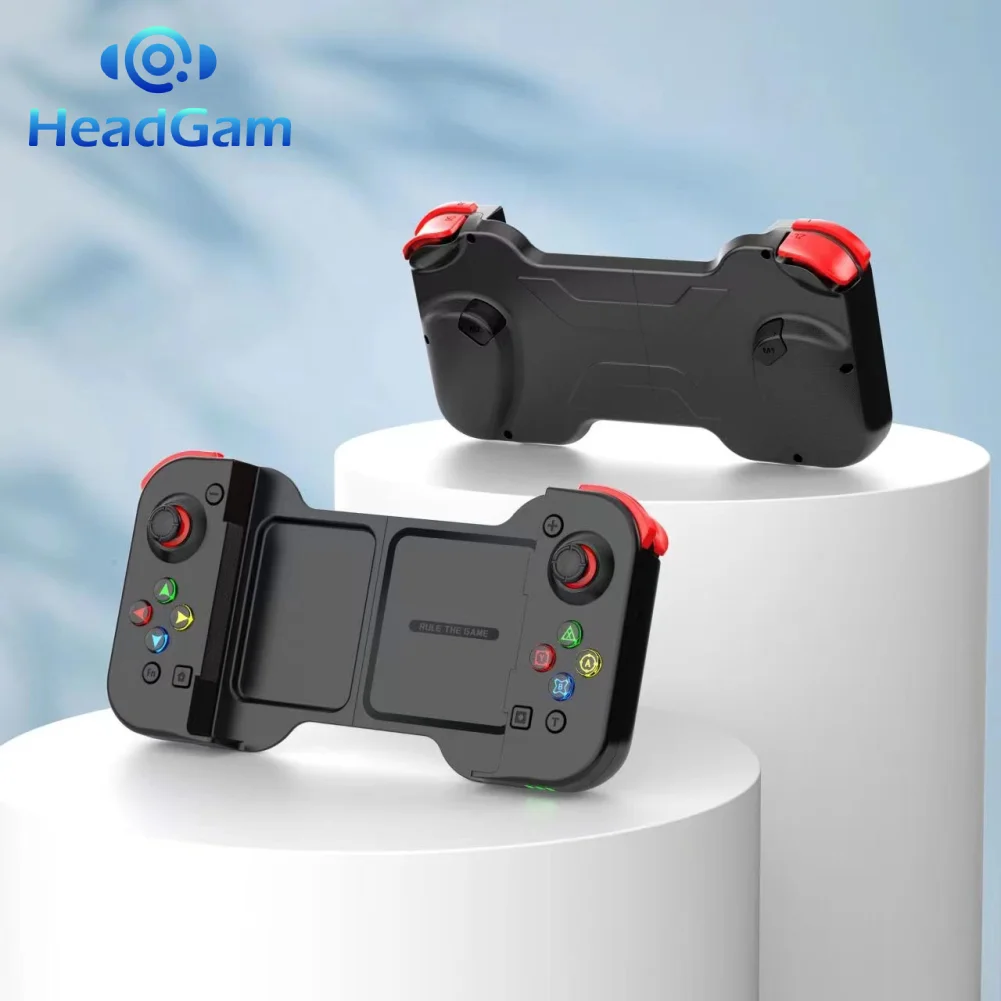 Mando inalámbrico compatible con Bluetooth para IOS y Android, Joystick ...
