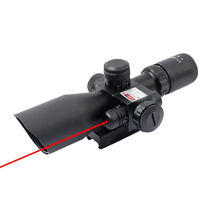 2-5-10x40-Rifle-Scope-Red-Green-Illuminated-laser-Gun-Scope-Green-Laser ...