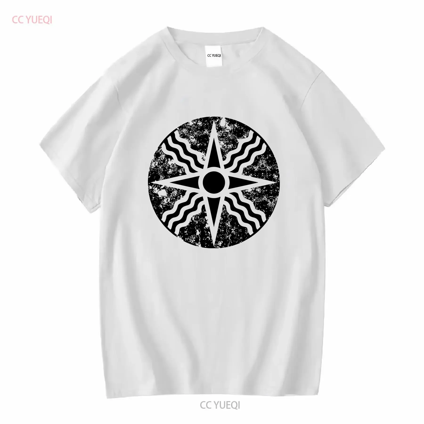 Star of Shamash Utu T shirt Assyrian Sun Symbol long or short sleeves ...