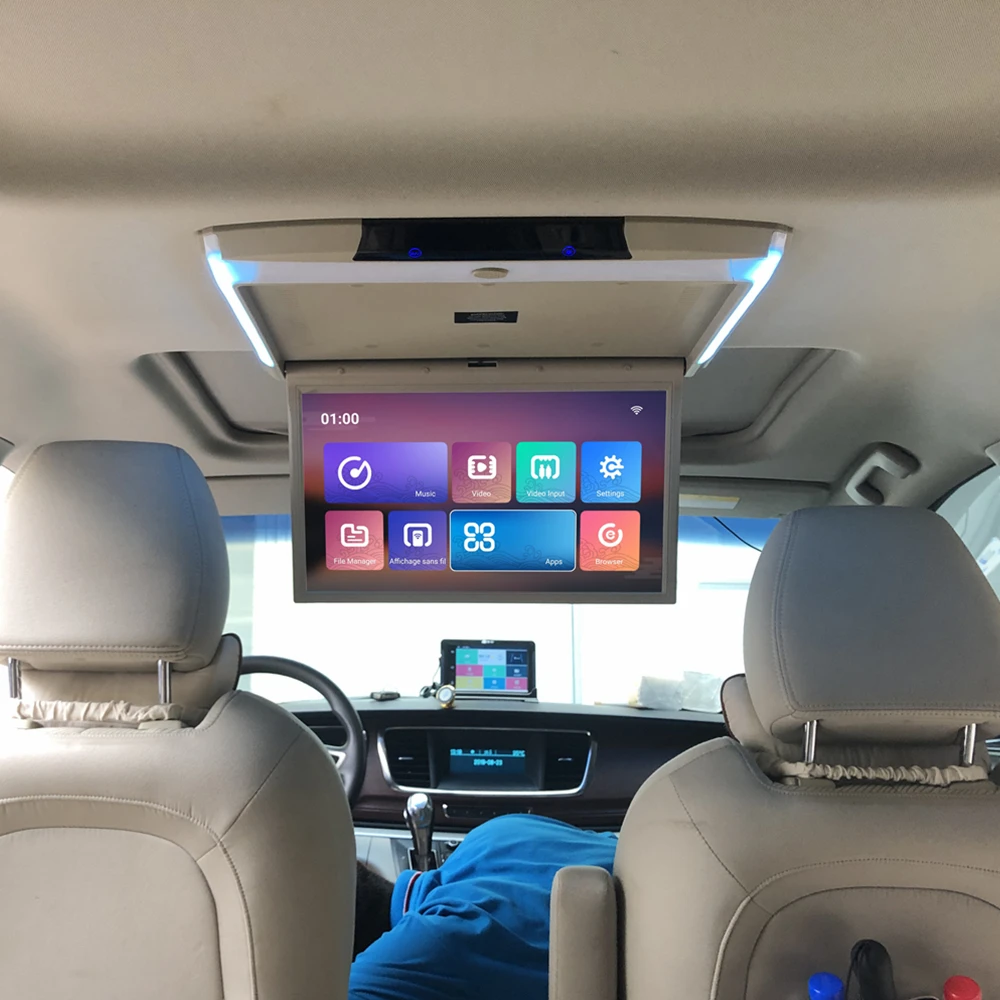 11-6-Inch-Display-Digital-Screen-Android-10-0-Car-Roof-Monitor-LCD-Flip ...