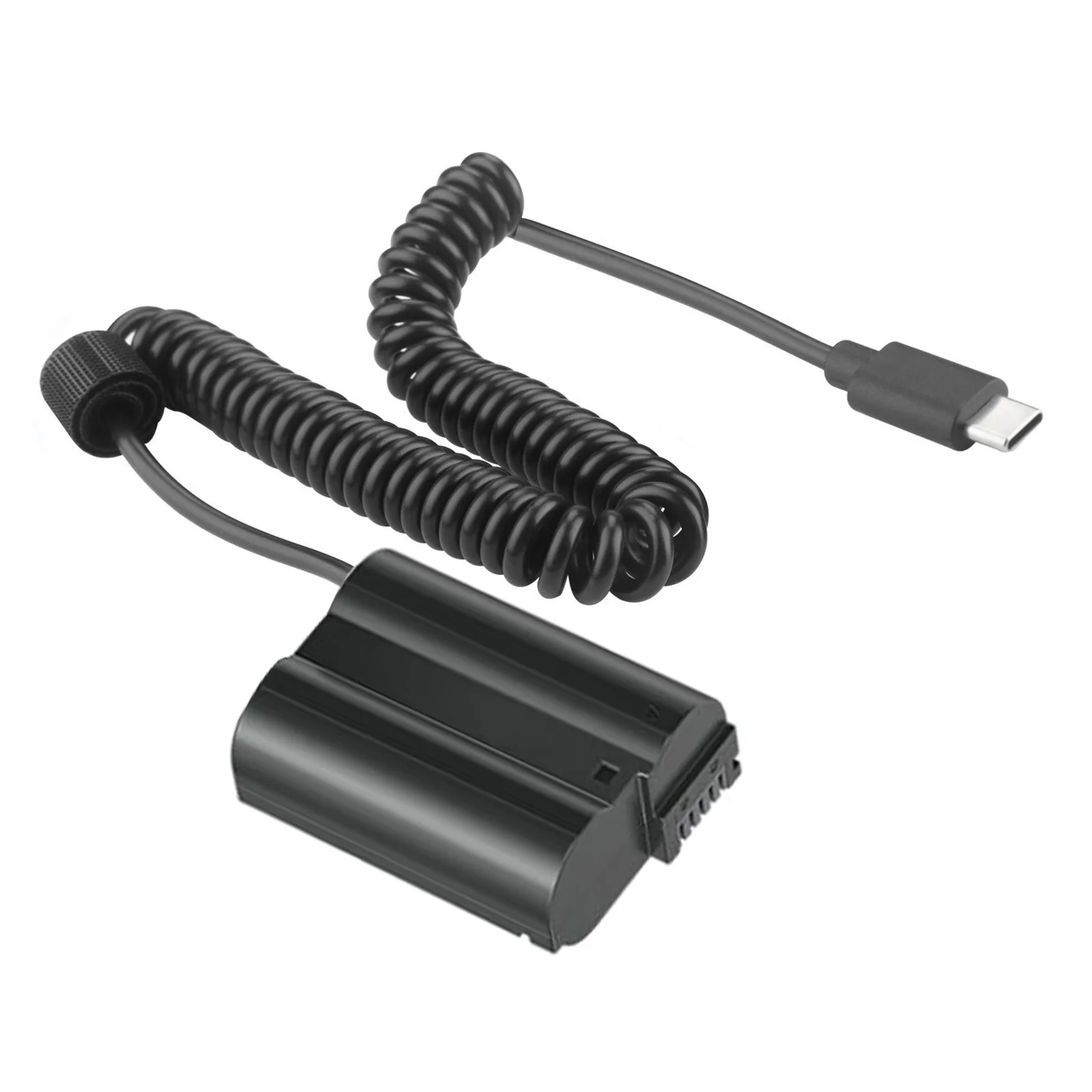 Type C USB-C To EN-EL15 Dummy Battery DC Power AC Adapter for Nikon Z8 ...