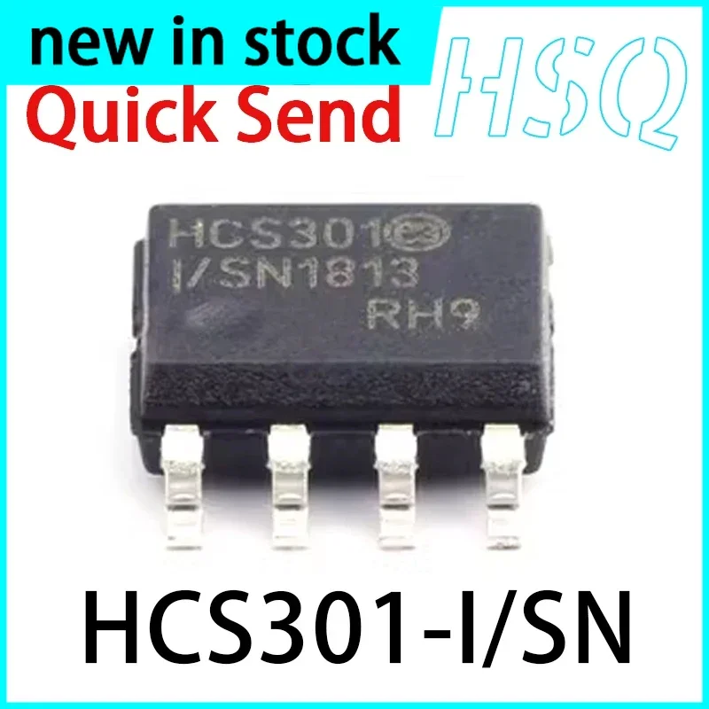 5PCS HCS301-I/SN HCS301 SOP8 Automotive Remote Control Decoder ...